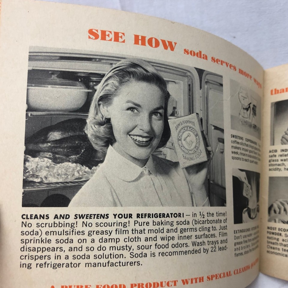 Vtg 1957 Good Things to Eat Booklet Recipes Advertising Arm & Hammer ...