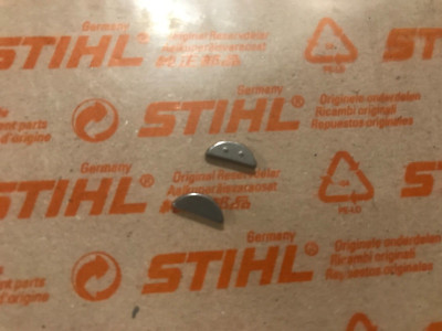 2 x OEM STIHL Flywheel Woodruff Key 1120 036 8500 MS200, 260, 440 | eBay