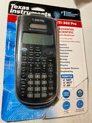 Texas Instruments TI-36X Pro Scientific Calculator 33317203666 | eBay