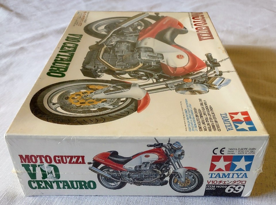 Tamiya Moto Guzzi V10 Centauro Motorcycle 1/12 Model Kit 14069 - New ...