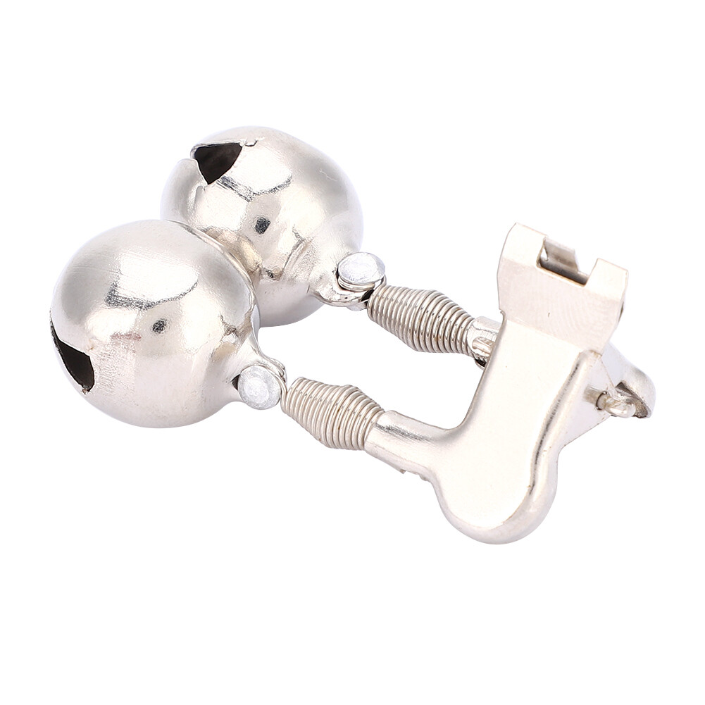 Stainless Steel Double Bell Fishing Pole Assembly Fish Alarm Bell For ...