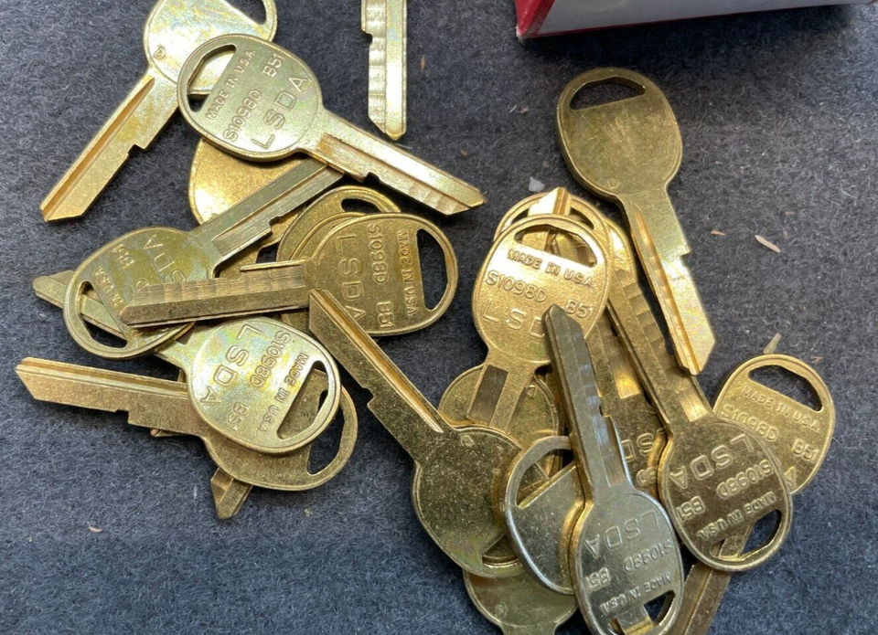 General Motors B51 S1098D Original Key Blanks Lt311-50.10 | eBay