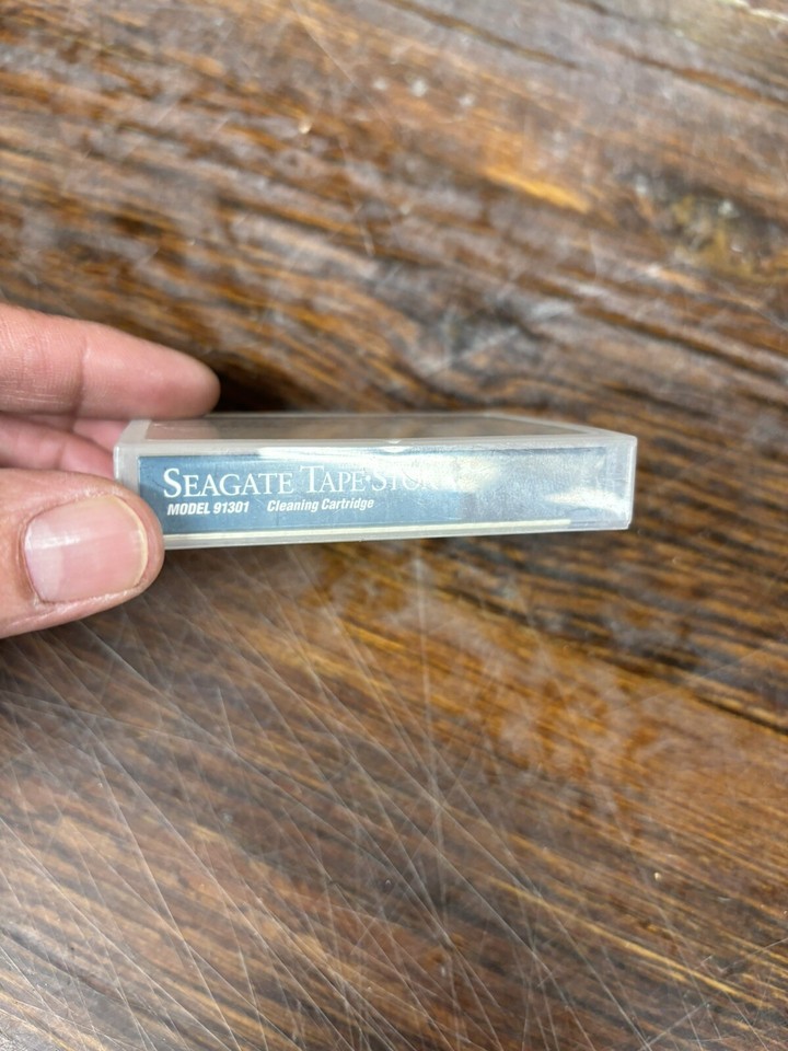 Seagate DAT DDS 4mm Cleaning Tape Cartridge 91301 5 METERS, USED ONCE ...