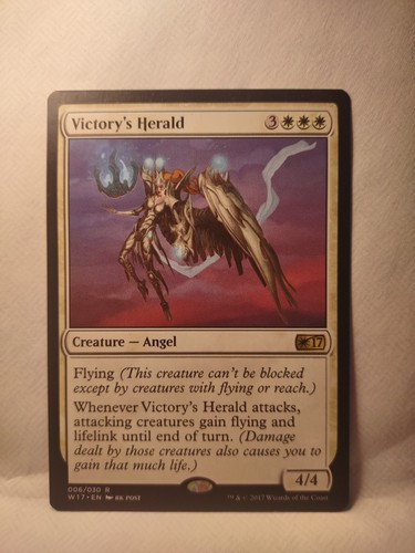 Magic The Gathering MTG Victory's Herald 2017 Creature Angel 006/030 4/ ...