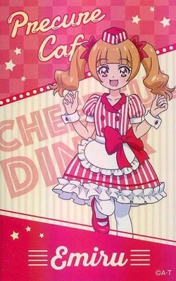 Stickers and Stickers Aizaki Emiru Original Hologram Stickers "PreCure ...