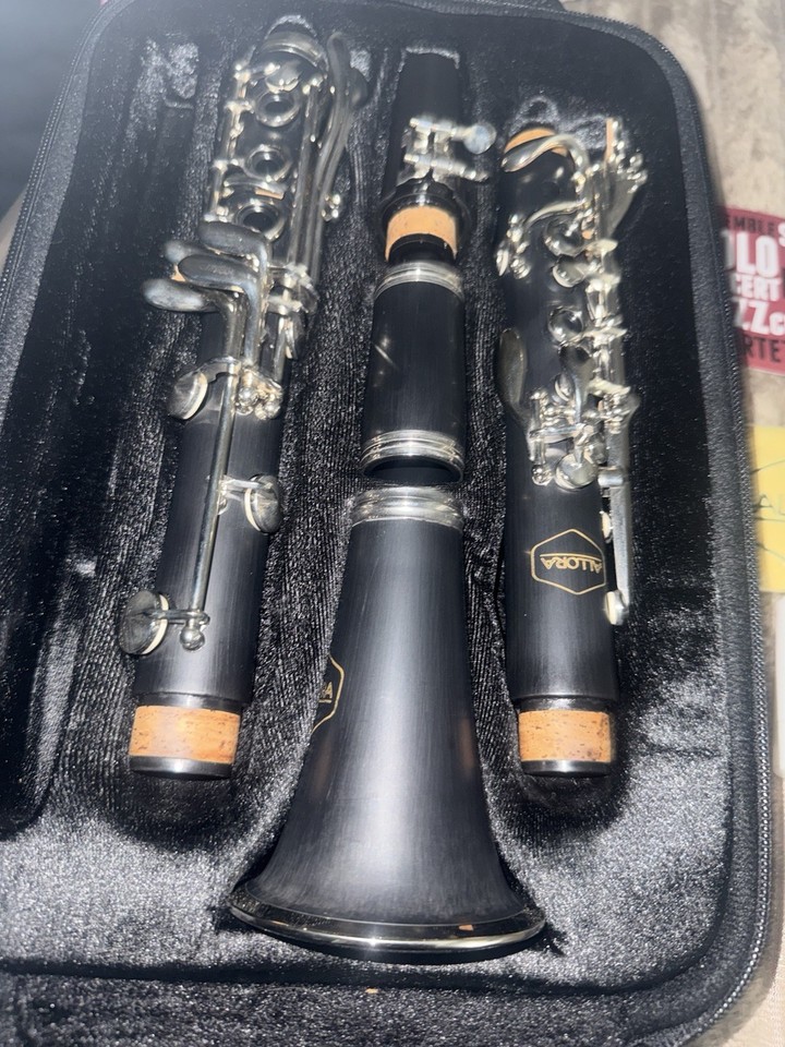Allora Vienna Series Grenadilla Clarinet Nickel Plated Keys ...