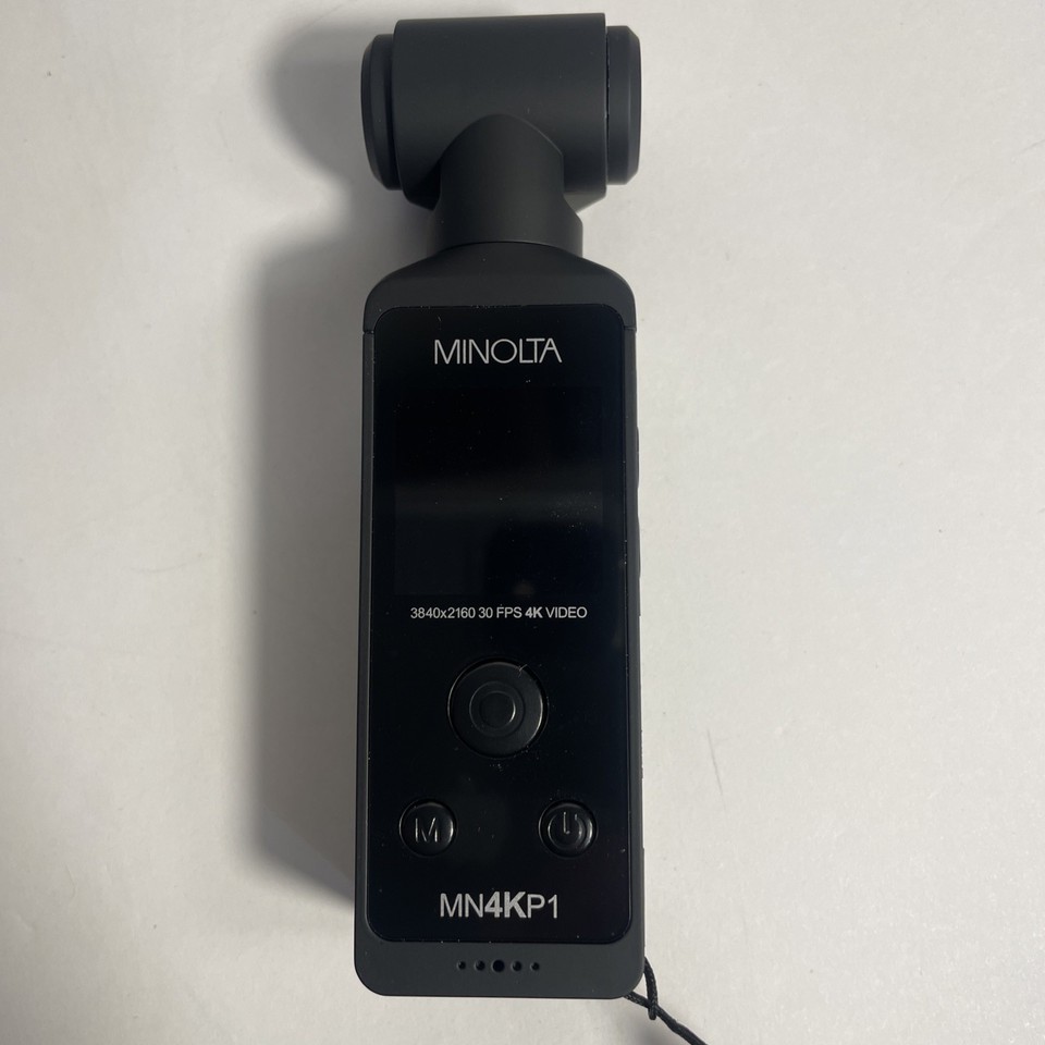 Minolta MN4KP1 4K Wireless Pocket Camcorder Waterproof Storage Case ...