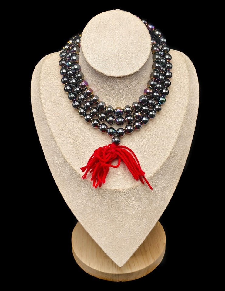 Charming Rainbow Leklai LP Toh Holy Collection Beads Necklace Thai ...