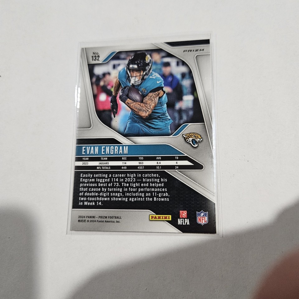 2024 Panini Prizm - Evan Engram #132 Silver Prizm | eBay