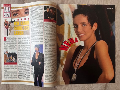 NENA Bravo Mini Poster DIN A4 + interview clipping | eBay.de