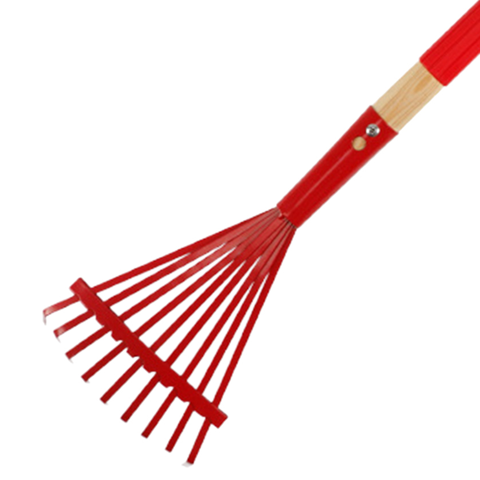 Toddler Garden Rake Child Size with Hardwood Handle Lightweight Kids ...