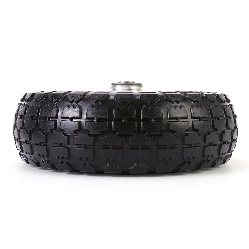 2 Pack 10 Inch Solid Polyurethane Tire 4.10/3.504 Tire 10" Flat Free ...
