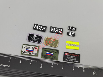 DAMTOYS DAM 78093 1/6 Scale RUSSIAN SVR ZASLON IN DAMASCUS Patches ...
