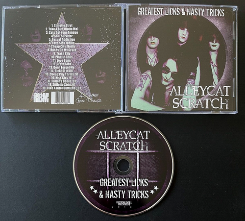 ALLEYCAT SCRATCH Greatest Licks & Nasty Tricks cd MOTLEY CRUE Pretty ...