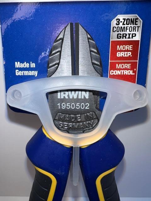 NOS 3pc Irwin Vise-Grip Ergomulti ,End Cutters & Diagonal Pliers GERMAN ...