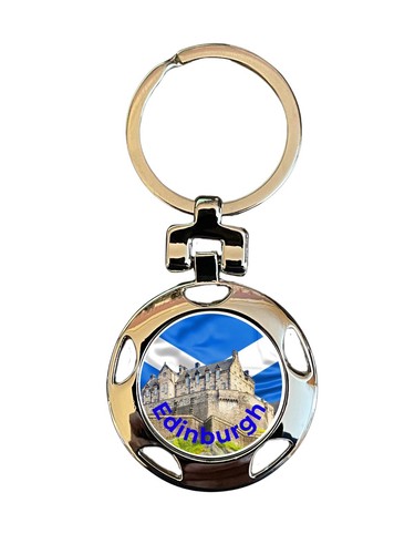 Edinburgh Castle Scotland Personalised Crown Key Ring | eBay UK