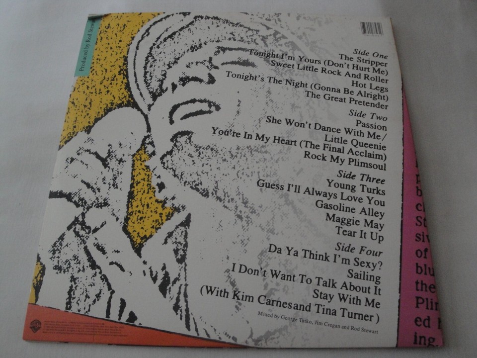 Rod Stewart - Absolutely Live DOUBLE VINYL ALBUM 1982 WARNER BROS ...