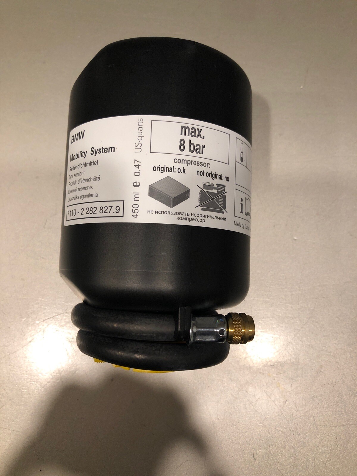 Spare Tire Inflator Liquid Inflating Bottle BMW M6 Only New | eBay