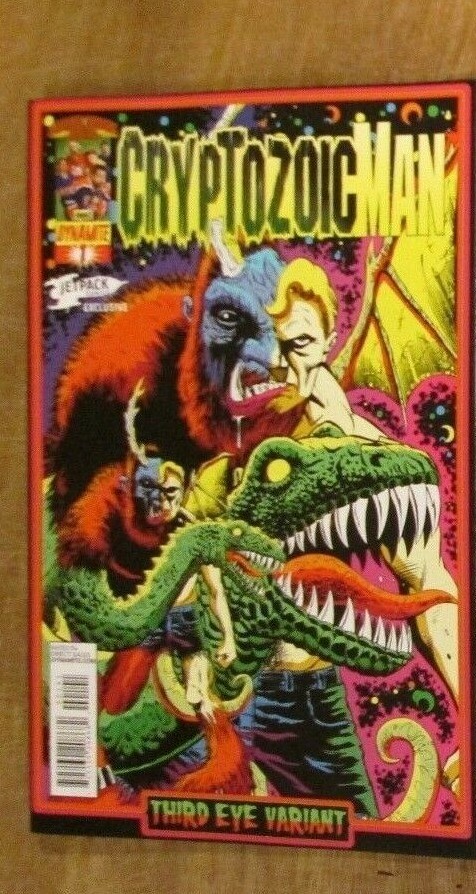 CRYPTOZOIC MAN #1 JETPACK COMICS EXCLUSIVE THIRD EYE VARIANT Comic Book ...