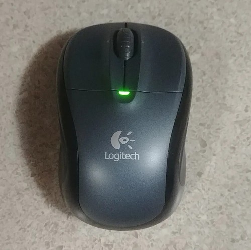 Logitech V220 M-RBS136 Wireless Laptop Computer Mouse w Receiver | eBay