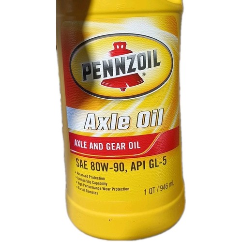(4) Quarts Pennzoil Axle and Gear Oil SAE 80W-90 | eBay
