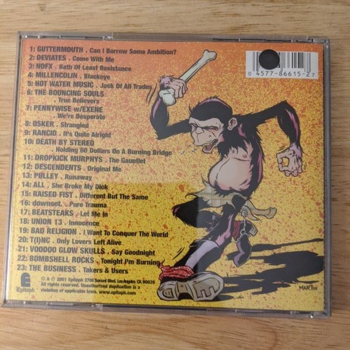 Various Artists : Punk- O- Rama; Vol 6 CD (2001) Promo Hole Through ...