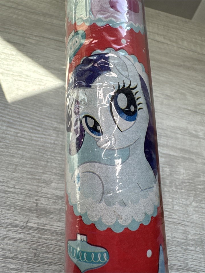 My Little Pony Christmas Gift Wrapping Paper Sealed 3.33' X 7Yd 70Sq Ft ...