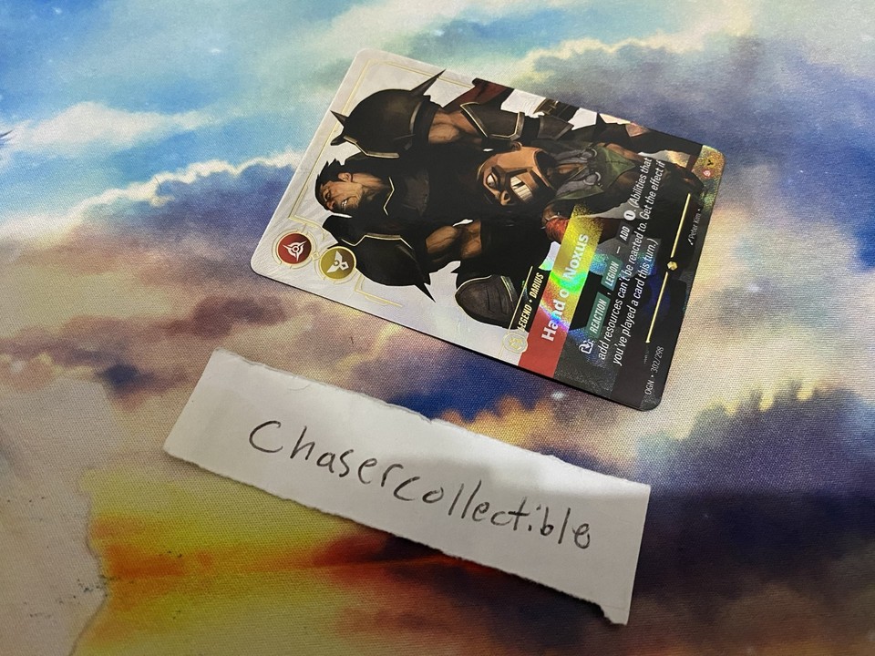 Darius - Hand of Noxus OGN 302/298 Overnumbered Riftbound League of ...