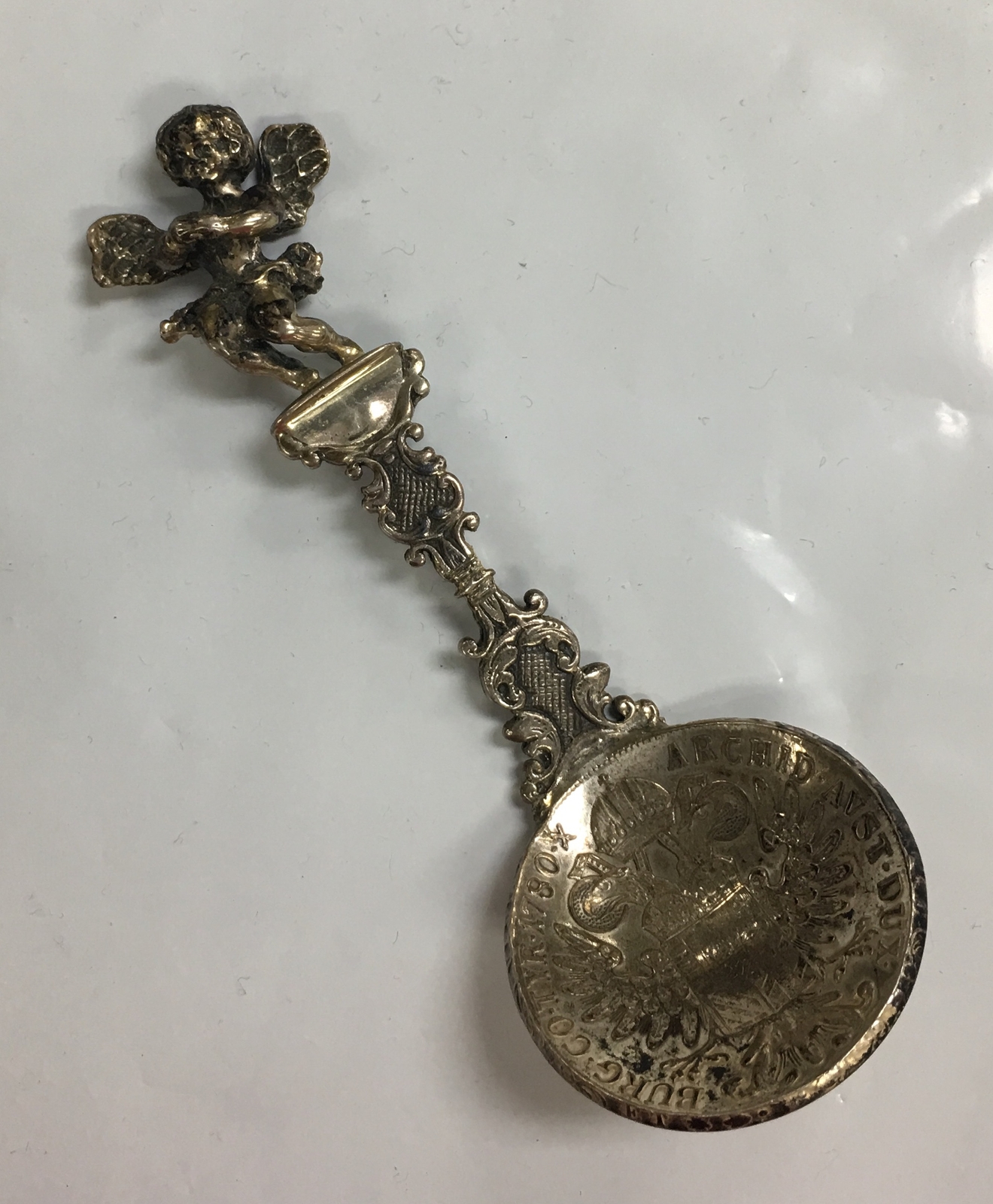 BEAUTIFUL AUSTRIAN DECORATIVE SILVER SPOON | eBay