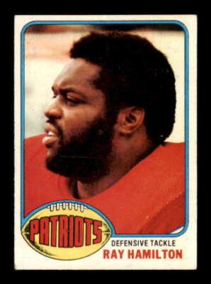 1976 Topps #47 Ray Hamilton VG/VGEX Patriots 501728 | eBay