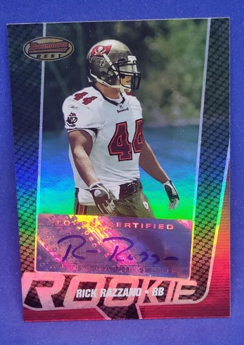 2005 Bowman's Best NFL #70 Rick Razzano /999 Rookie RC Auto Autograph ...