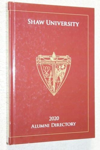 2020 Shaw University Alumni Directory Raleigh North Carolina NC | eBay