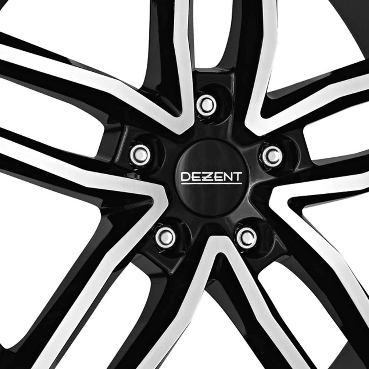 4 Jantes Dezent TR dark 8.0Jx18 5x112 pour Seat Alhambra Altea Exeo ...