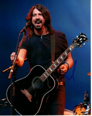 Dave Grohl signed autographed 8x10 Foo Fighters photo COA | eBay