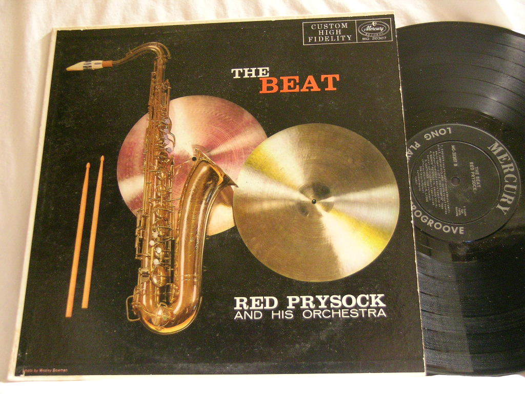 RED PRYSOCK The Beat Leo Blevins Mercury MG 20307 mono dg LP jazz R&B ...