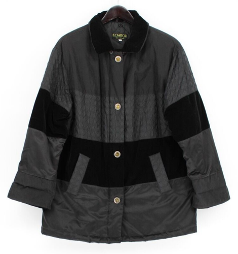 Komitor Heavyweight Coat Women's Size XL Black Zip & Button Closure ...