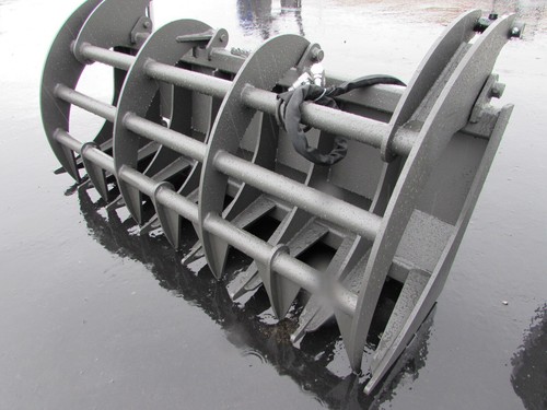 CID / IRON CRAFT SKID STEER LOADER HEAVY DUTY 72" GRAPPLE RAKE ...