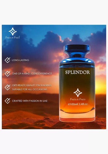 Frais et Frais Perfumes Splendor EDP Spray for Men 100 ML/3.4 OZ UAE 🔥 ...