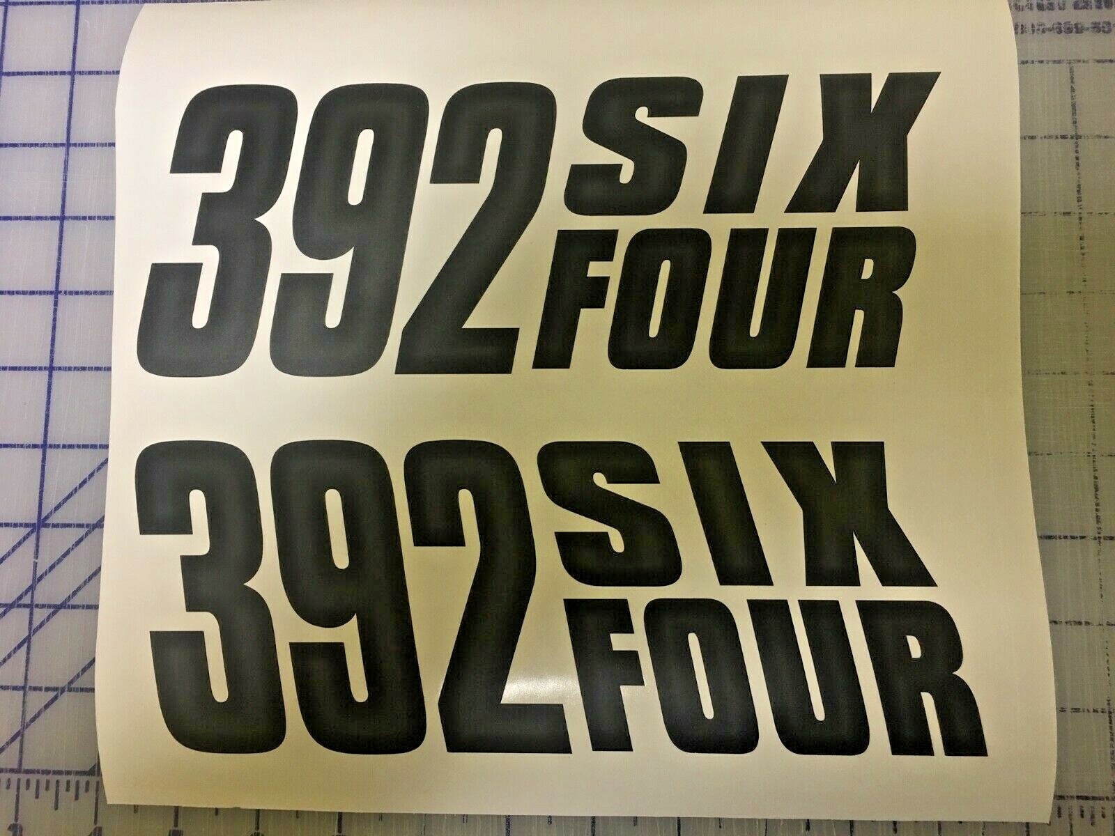 1970 Challenger T/A Hemi Retro Style Engine Decal Sticker SRT | 392 Six ...