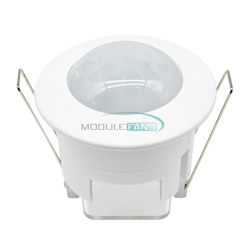 PIR Motion Sensor Detector Office 220V 360 Degree Recessed Light ...
