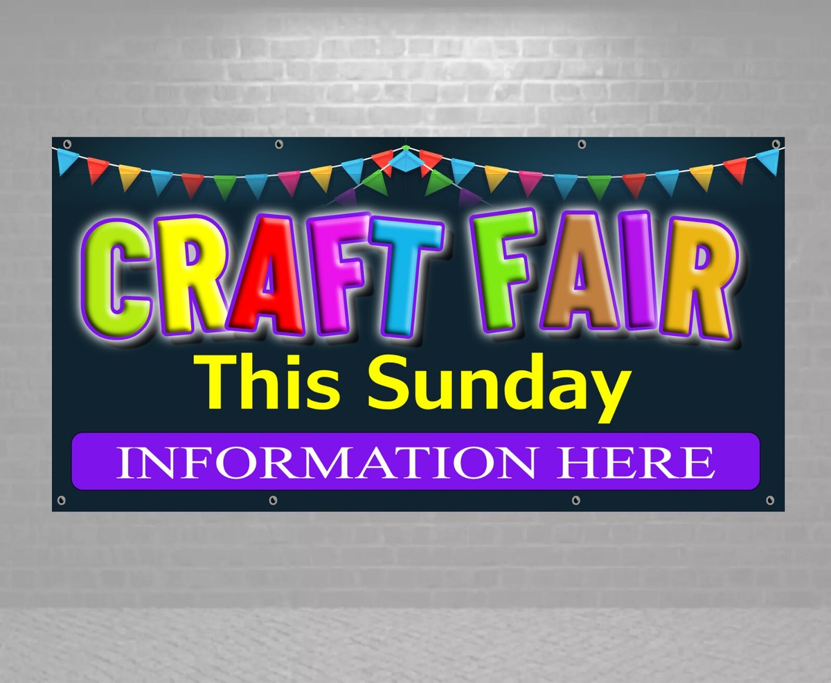 Craft Sale Sign Fall Craft Fair | Downtown Avalon Park Orlando