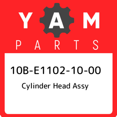 10B-E1102-10-00 Yamaha Cylinder head assy 10BE11021000, New Genuine OEM ...