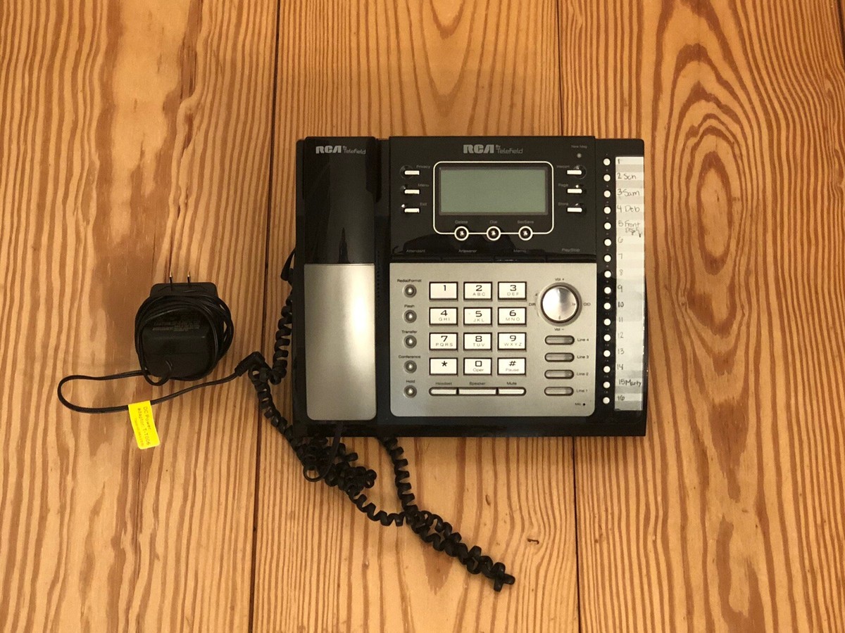 Rca Office Phones RCA 1124 1WTGA Amplified Big Button Corded Caller ID