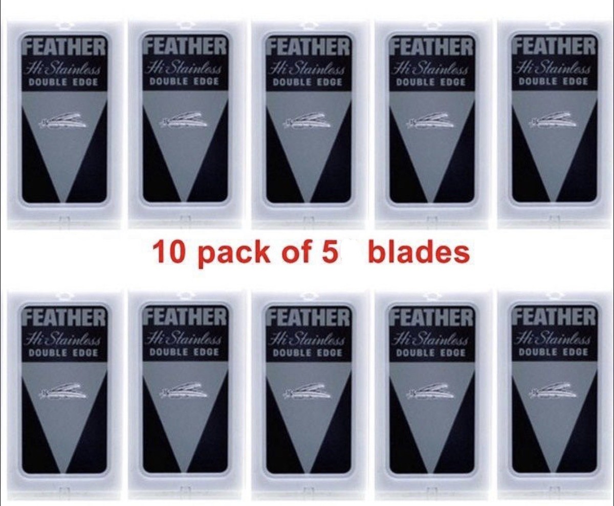 Feather Safety Razor Blades