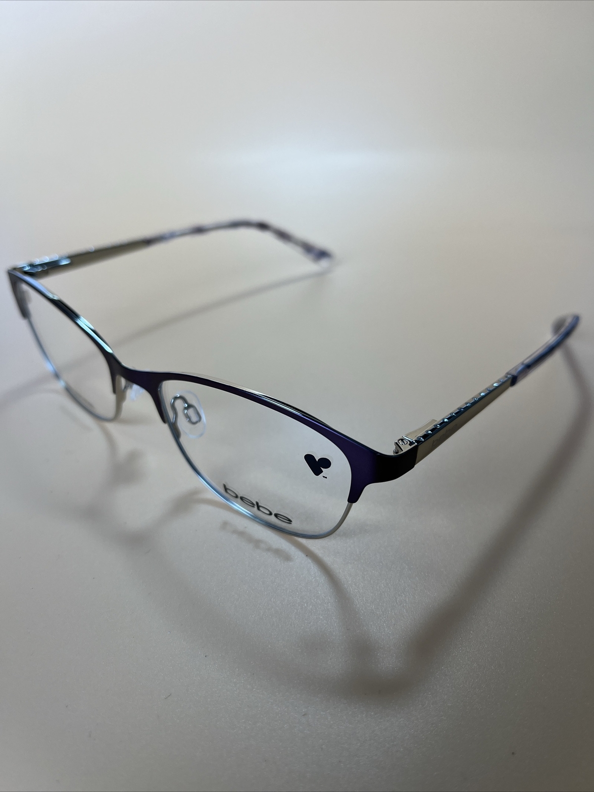 Bebe BB5216 502 Eyeglasses Women's Plum Full Rim Oval Shape 52mm for ...