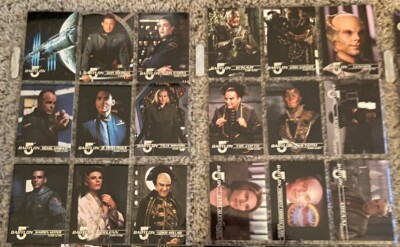 1995 Babylon 5 Premier Edition Fleer Ultra Trading Card Base Set of 120 ...