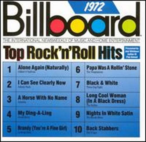 Billboard Top Rock & Roll Hits: 1972 by Various Artists: Used ...