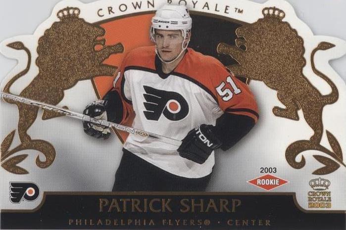 2002-03 Pacific Crown Royale - Patrick Sharp #130 /2299 (RC) for sale ...