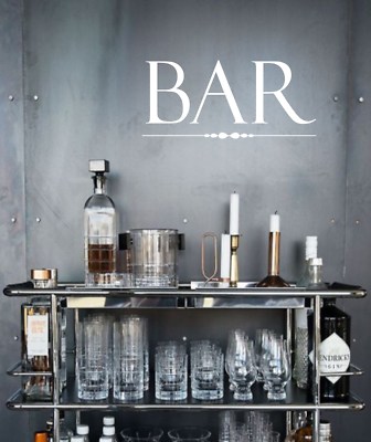 Bar Sticker Vinyl Decal PG87 | eBay UK