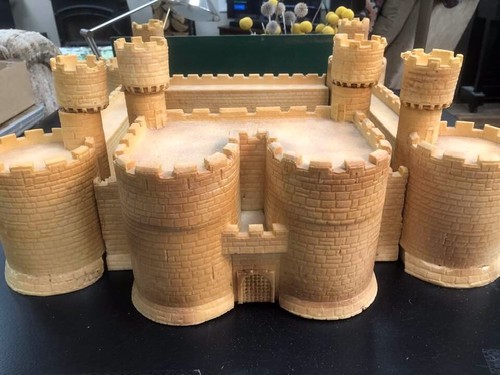 15mm scale medieval castle by Hudson & Allen. Un-painted. | eBay